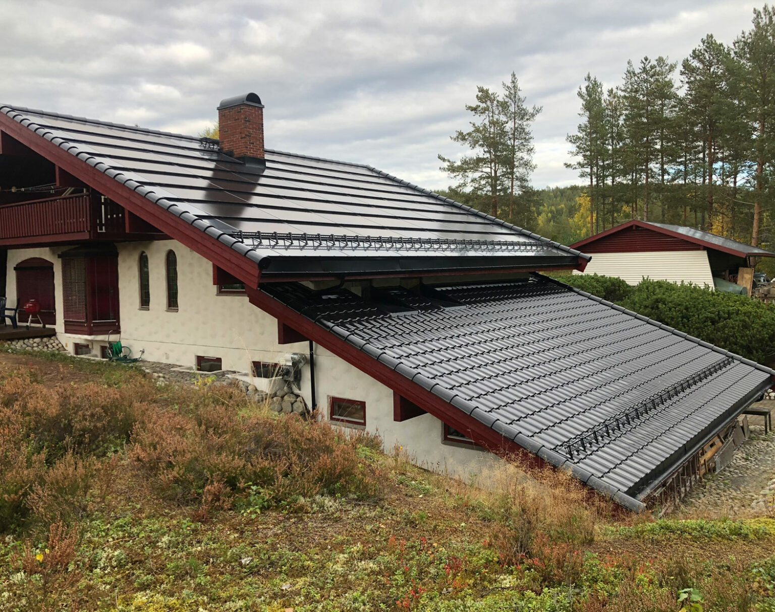 Referanser - Solintegra | Se bygg med integrerte solcellepanel på tak